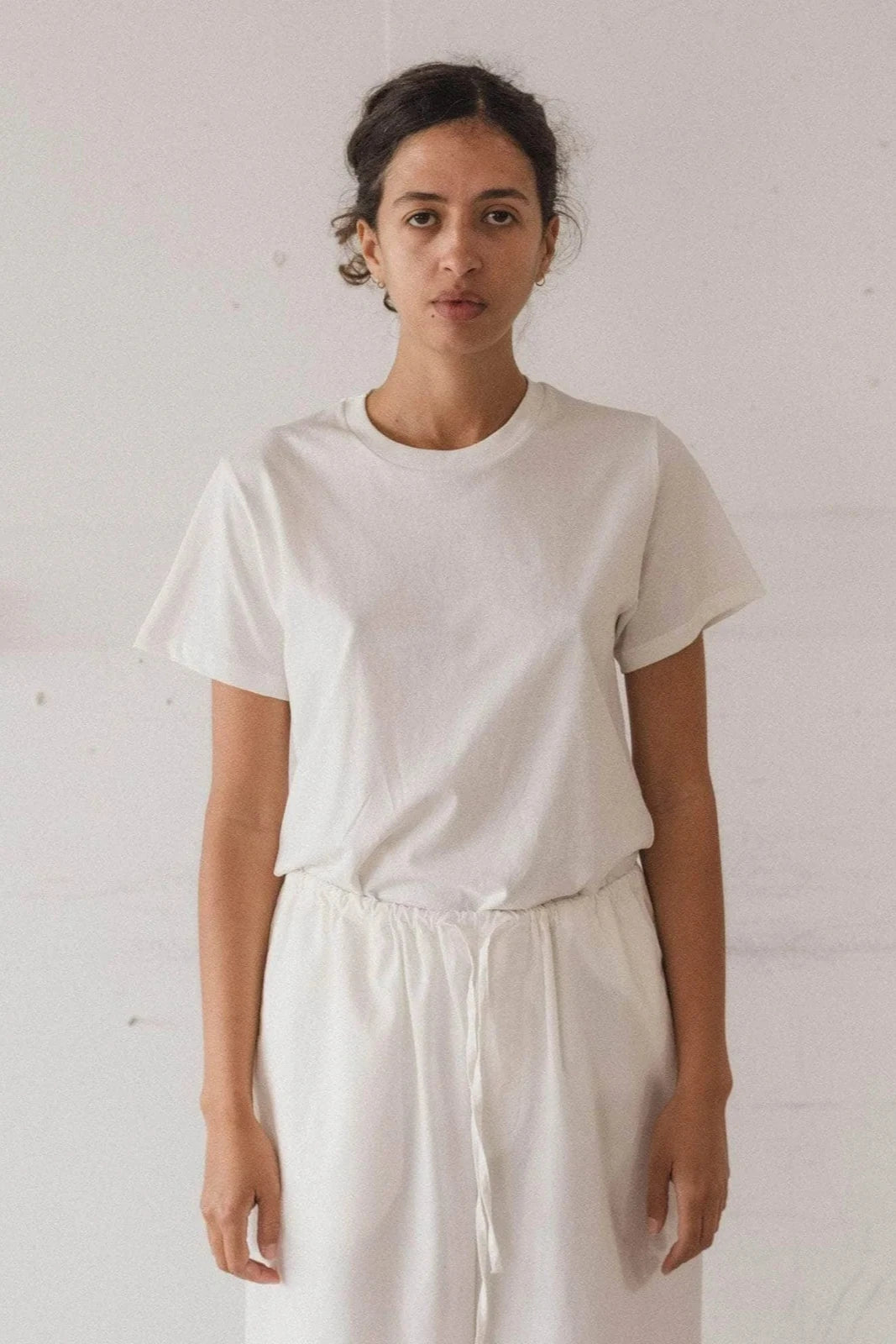 Regenerated Cotton Tee - Undyed